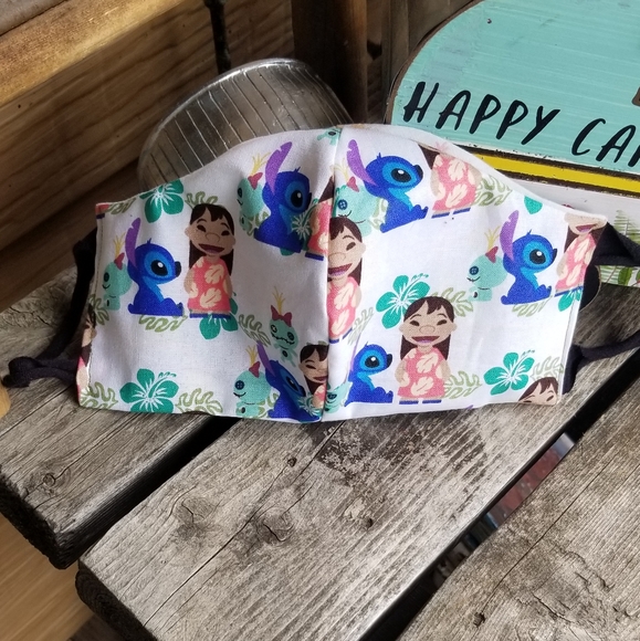 Handmade | Other | Lilo Stitch Disney Adult Face Mask | Poshmark